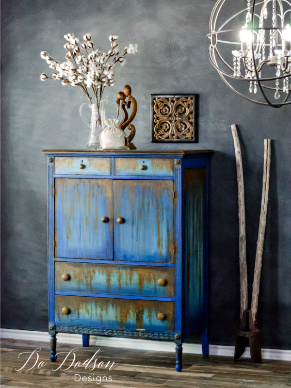 How To Update Second Hand Furniture With Patina Paint