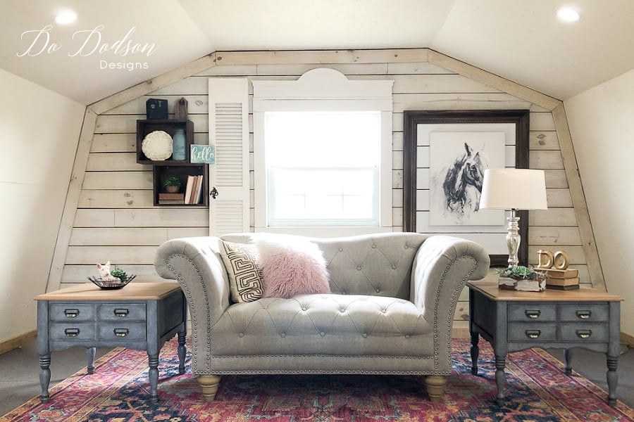 How To Whitewash Wood Walls With Diluted Paint | Do Dodson Designs