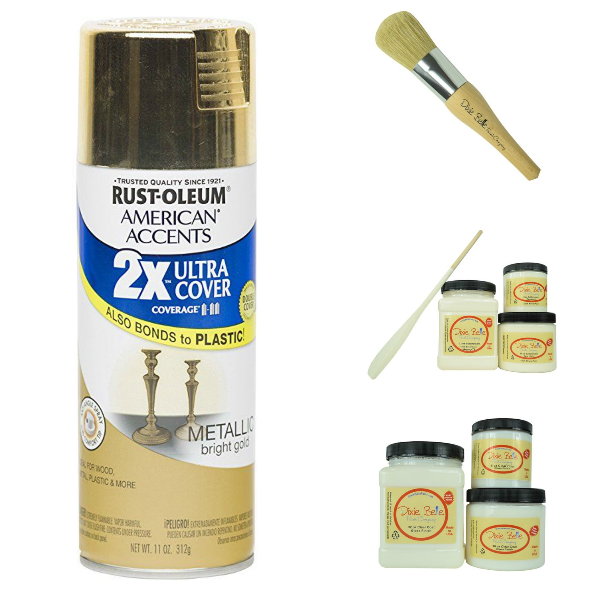 How To Paint Amazing GOLD Dipped Furniture - Do Dodson Designs