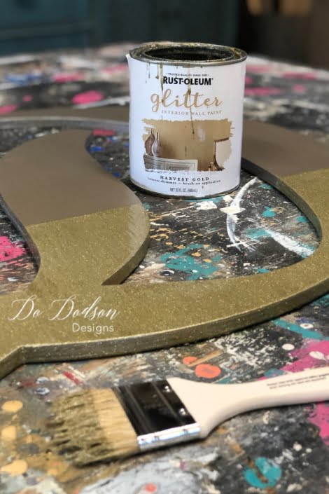 How To Decorate Wood Letters With A Unique Style - Do Dodson Designs