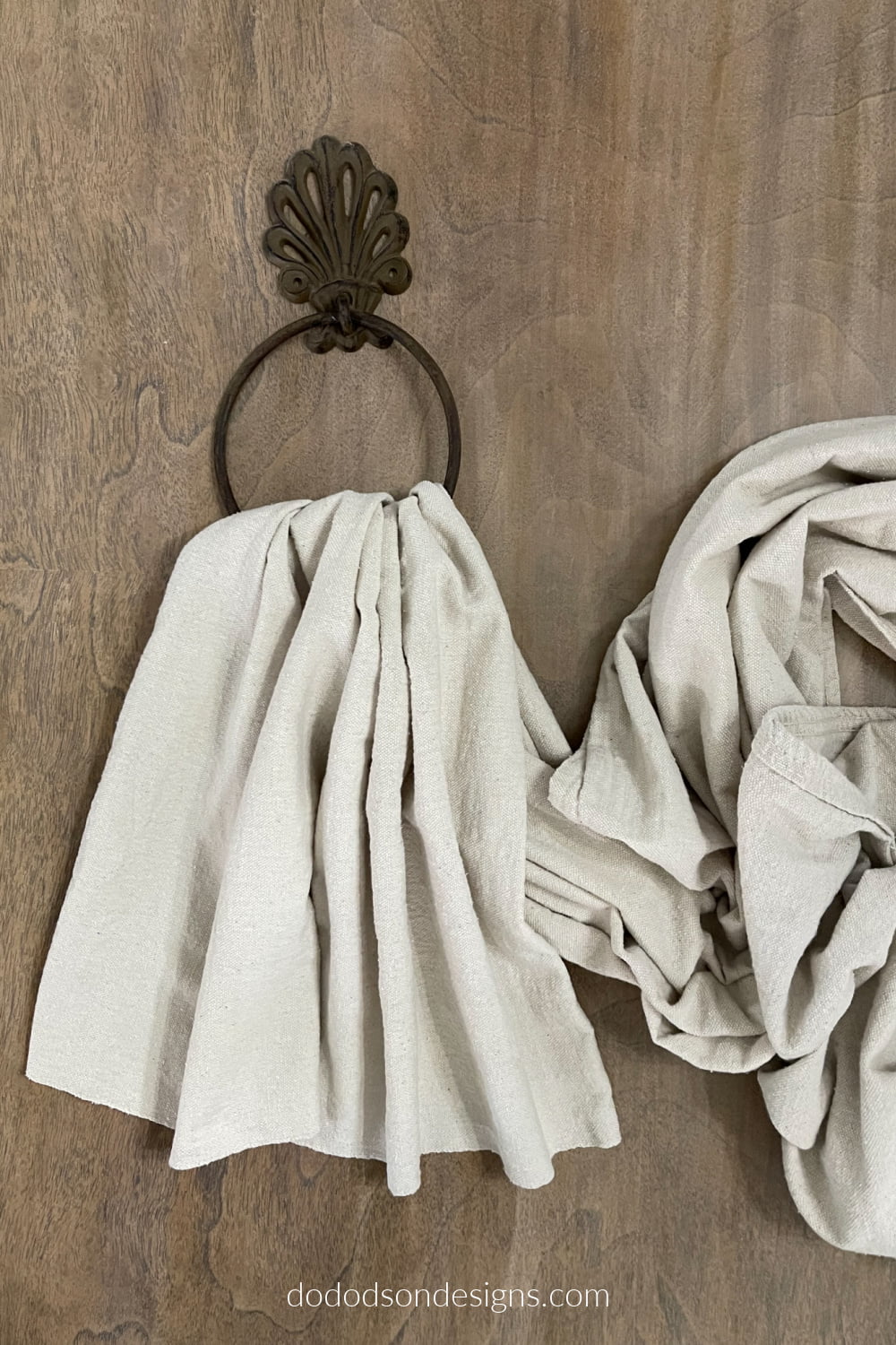 Effortless DIY Drop Cloth Window Treatments - Do Dodson Designs