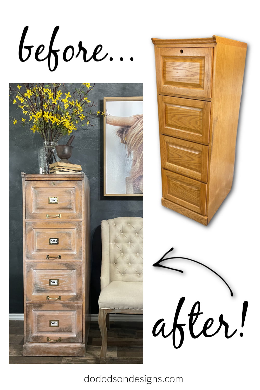 DIY Weathered Wood Gray Finish In 3 Easy Steps - Do Dodson Designs