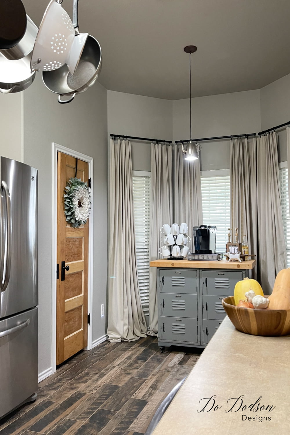 How I Made My Pantry Door Makeover Stand Out With Bare Wood