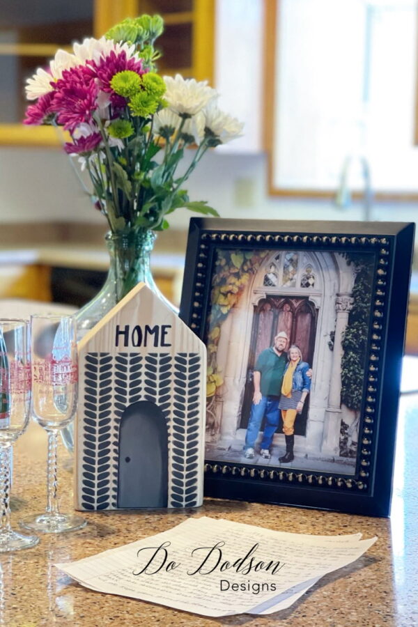 Easy DIY Scrap Wood Block Houses - 20 Minute Craft - Do Dodson Designs