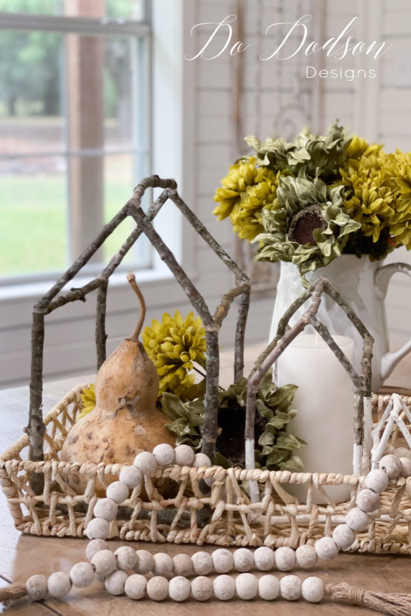How To Make Tiny Twig Houses From A Big Tree - Do Dodson Designs