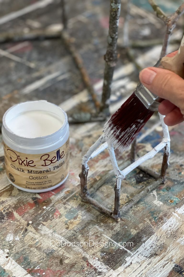 How To Make Tiny Twig Houses From A Big Tree - Do Dodson Designs