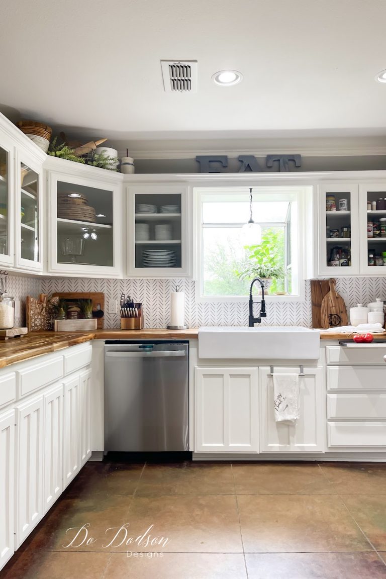 How To Clean (PREP) Wood Kitchen Cabinets Before Painting - Do Dodson ...