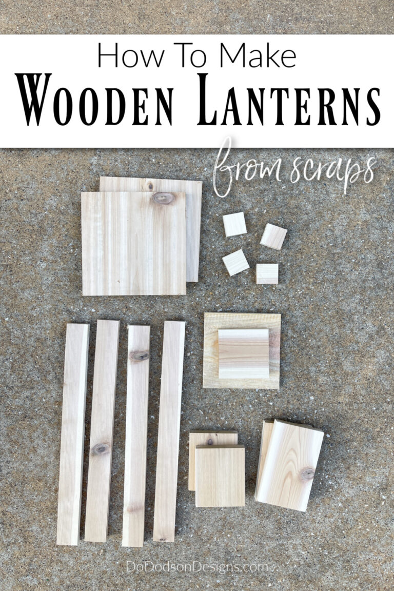 How To Turn Scrap Wood Into Gorgeous DIY Wooden Lanterns (Tutorial ...