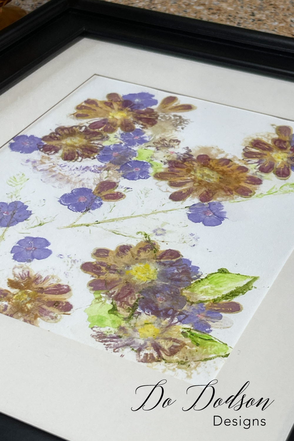 The Art of Flower Pounding On Paper - Do Dodson Designs