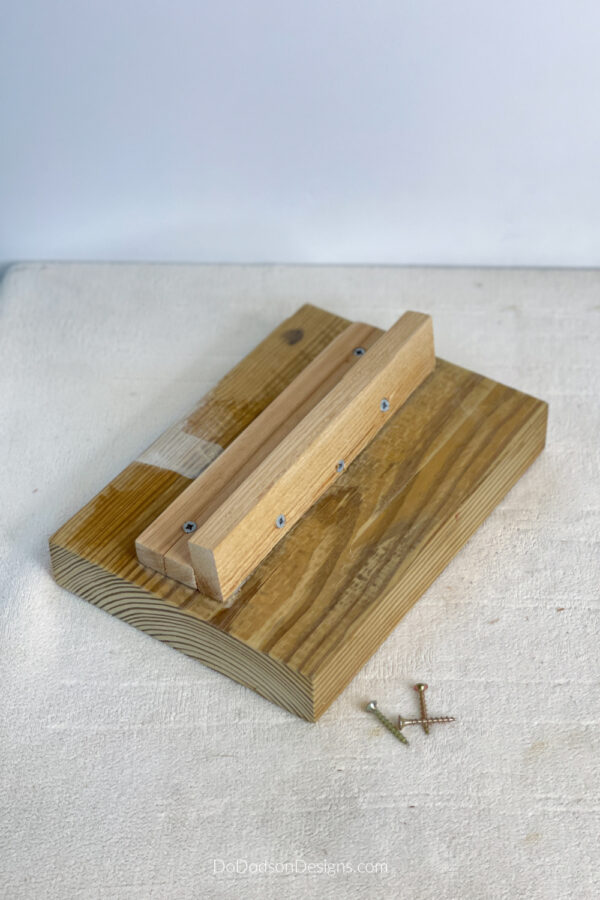 Easy DIY Wood Pumpkin (Front Porch Decor On The Cheap) - Do Dodson Designs