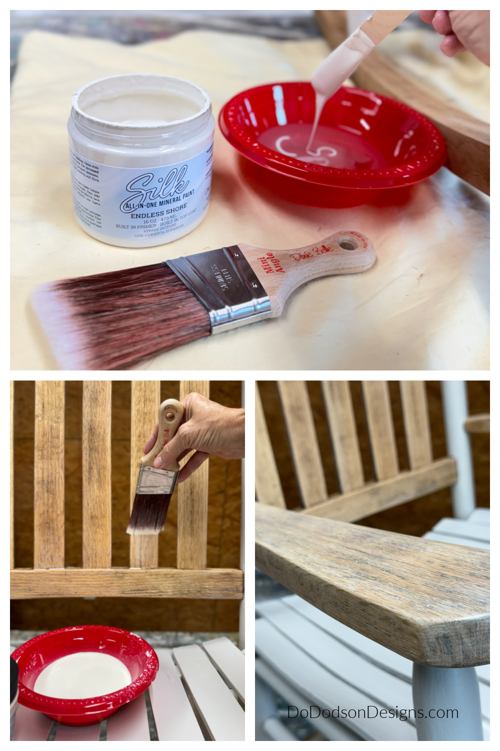 Wooden Rocking Chair Makeover (DIY Tutorial) - Do Dodson Designs