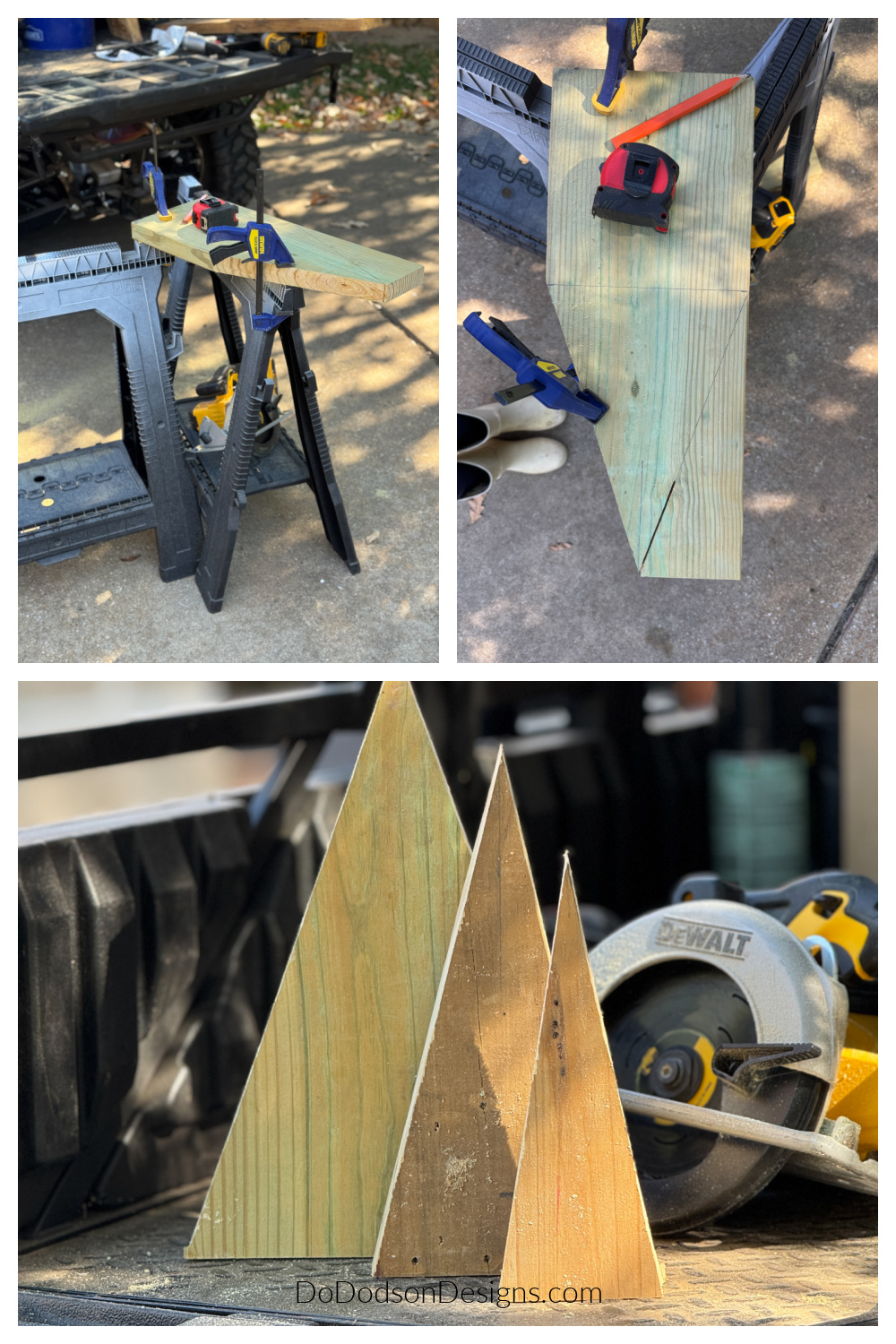 Easy DIY Wood Block Christmas Tree Craft (Scrap Wood Project) - Do ...