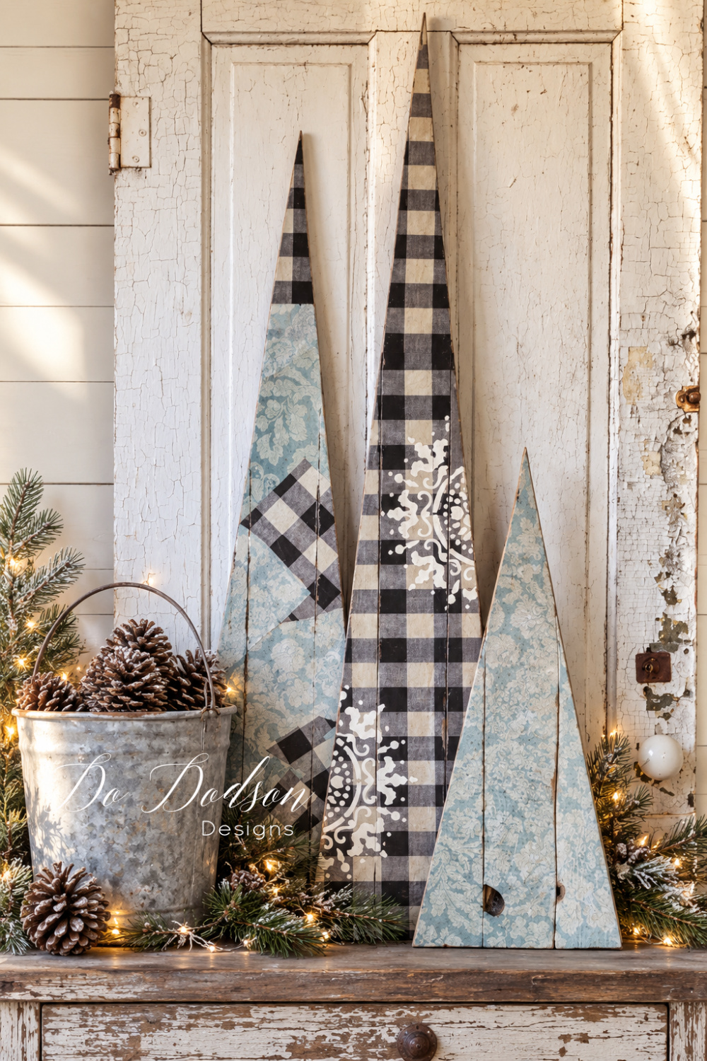 8 DIY Wood Christmas Tree Ideas for Rustic Holiday Decor